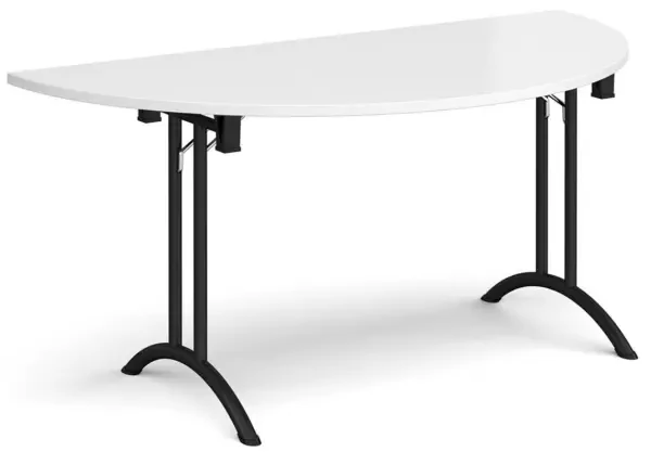 Dams Semi Circular Folding Table - Office Furniture Direct