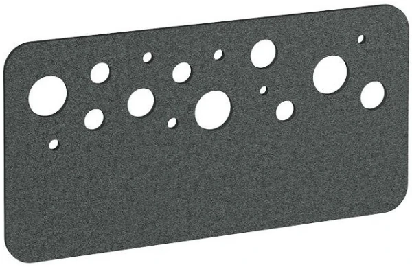 Dams PET Shush Acoustic Desktop Screen - (w) 800 x (h) 400mm - Office ...