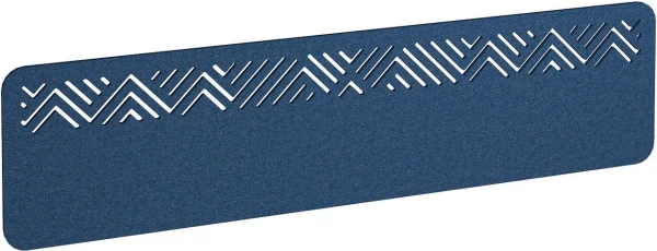 Dams PET Shush Acoustic Desktop Screen - (w) 1600 x (h) 400mm - Office ...