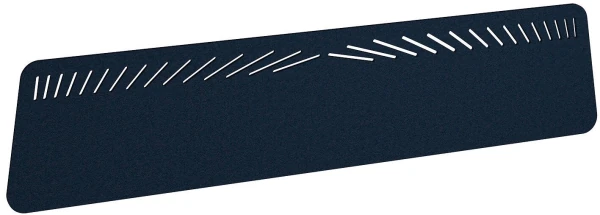 Dams PET Shush Acoustic Desktop Screen - (w) 1800 x (h) 400mm - Office ...