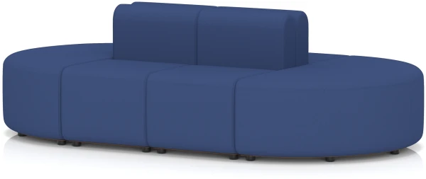 Dynamic Mawsley Modular Low Back Capsule Island - 8 Seater - Office ...