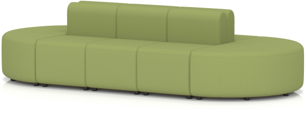 Dynamic Mawsley Modular Low Back Capsule Island - 10 Seater - Office ...