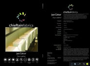 Chieftain Fabrics Just Colour Samples - Office Furniture Direct